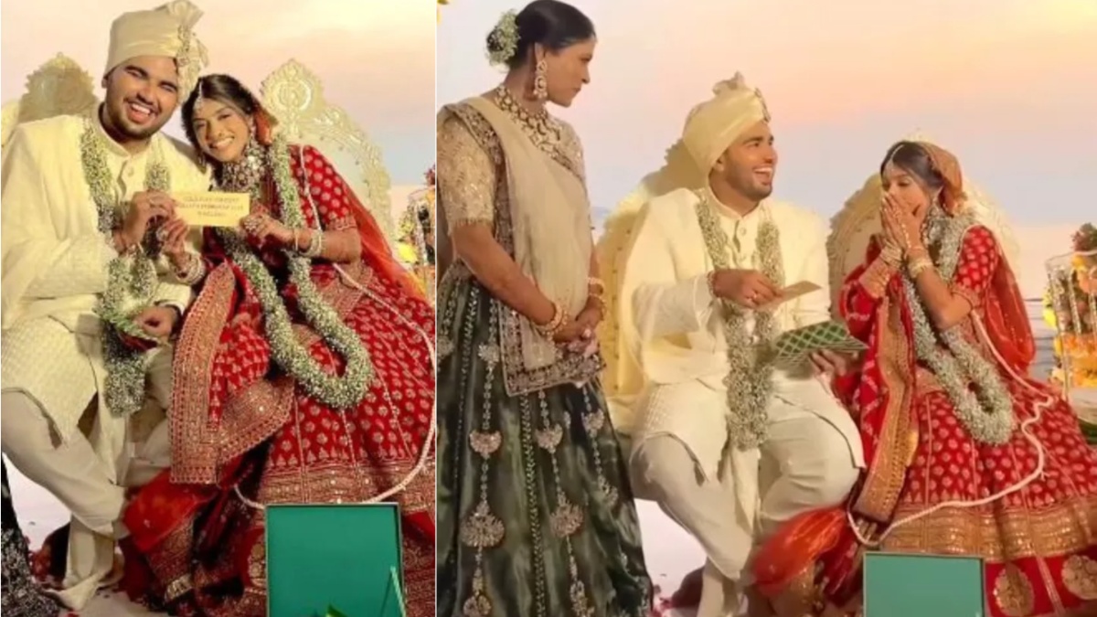 Coldplay Concert Tickets as Wedding Gift bride groom Couple Dream Come ...