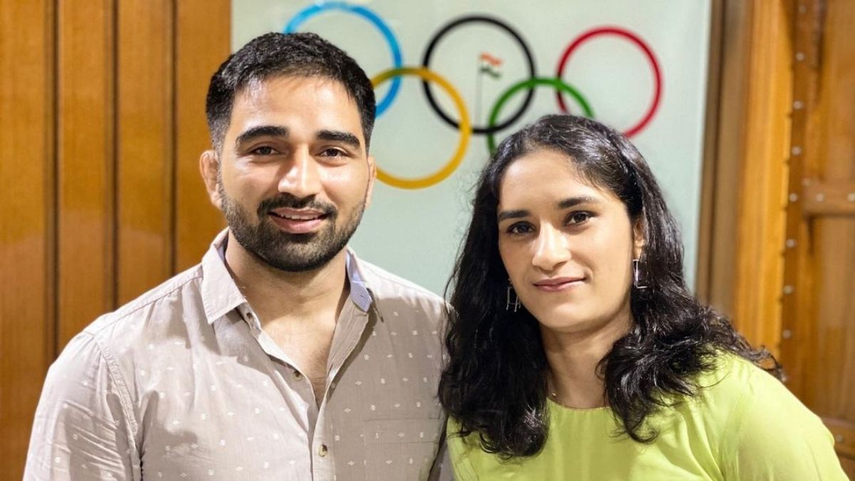 vinesh phogat husband somveer rathi text threat love story Neeraj ...