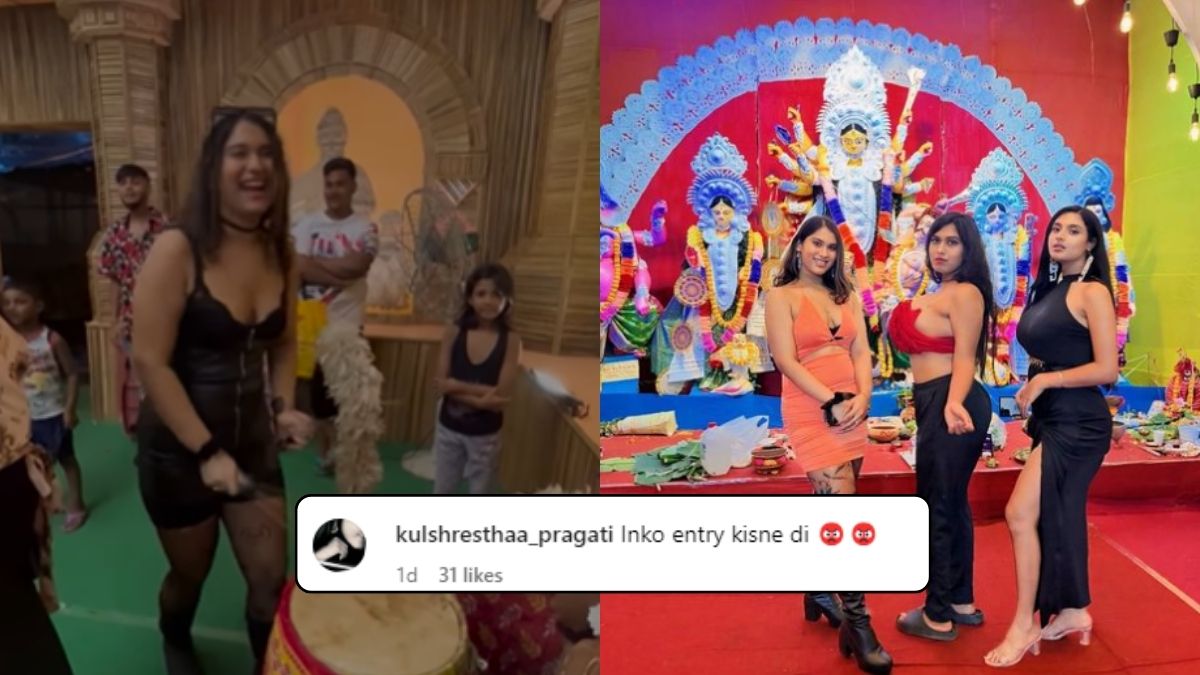 Kolkata Model Hemoshree Bhadra Photo from durga puja pandal goes viral ...