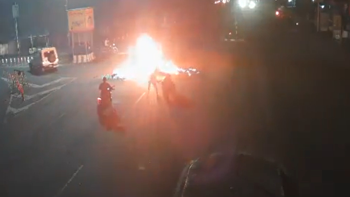 West Bengal Cooch Behar tragic road accident bike collides with car ...