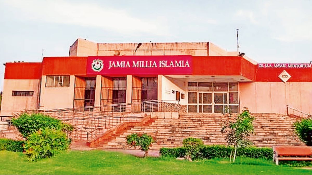 jamia university campus diwali ruckus over rangoli event police ...