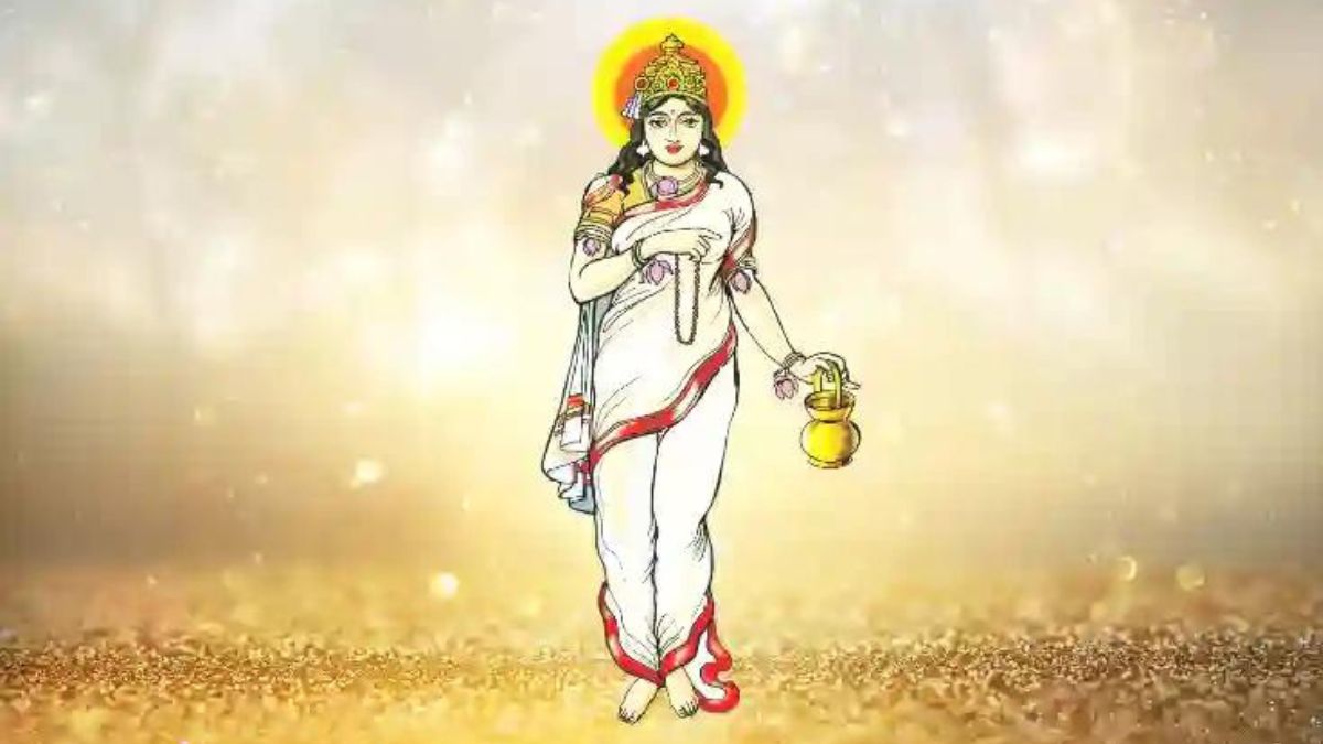 Happy Navratri 2024 Day 2 Maa Brahmacharini Wishes Hindi Shayari ...