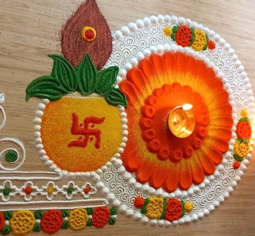 Deepavali 2024: Trendy and Easy Rangoli Designs for Your Diwali Decor ...