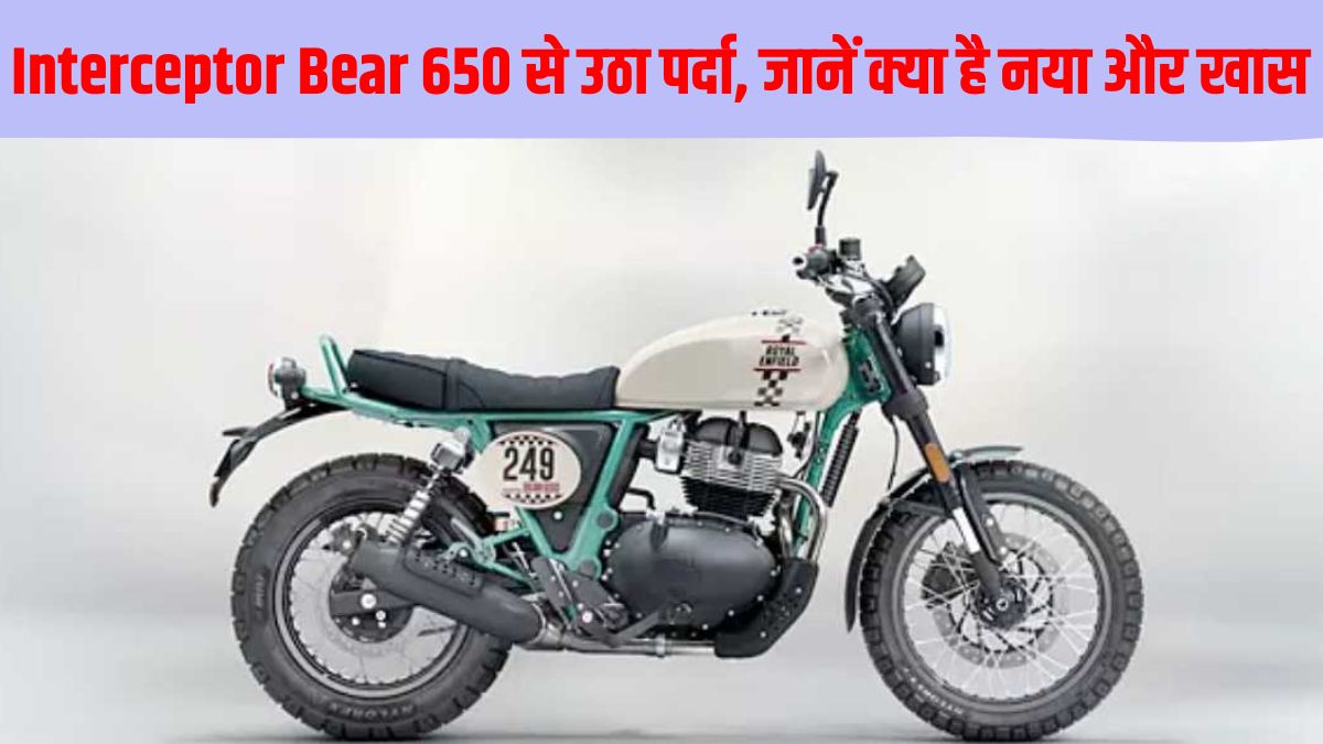 Royal Enfield Interceptor Bear 650 unveiled, design, dimensions ...