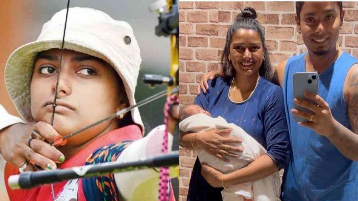 Deepika kumari archery world cup medal after becoming mother paris Olympics 6 years-मां बनने के ...
