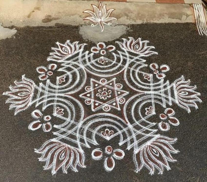 Tulsi Vivah: Traditional Colorful Rangoli Patterns and Ideas for Dev ...