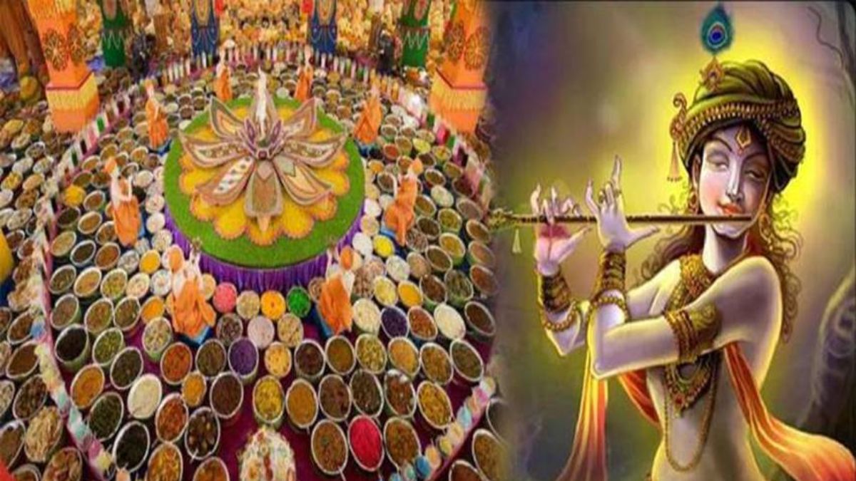 Govardhan Puja 2024 56 Bhog items List: गोवर्धन पूजा पर भगवान श्रीकृष्ण ...