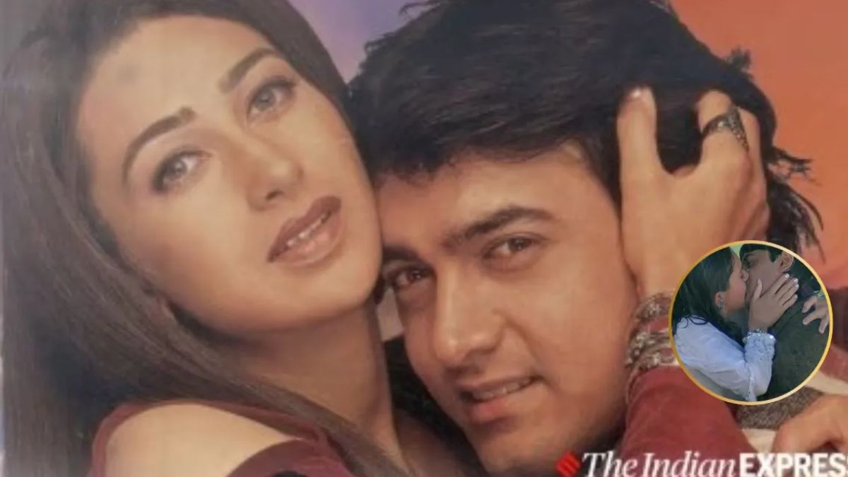 Karishma Kapoor Aamir Khan Kissing Scene three Days Shoot And 47 Retakes for Raja Hindustani in ...