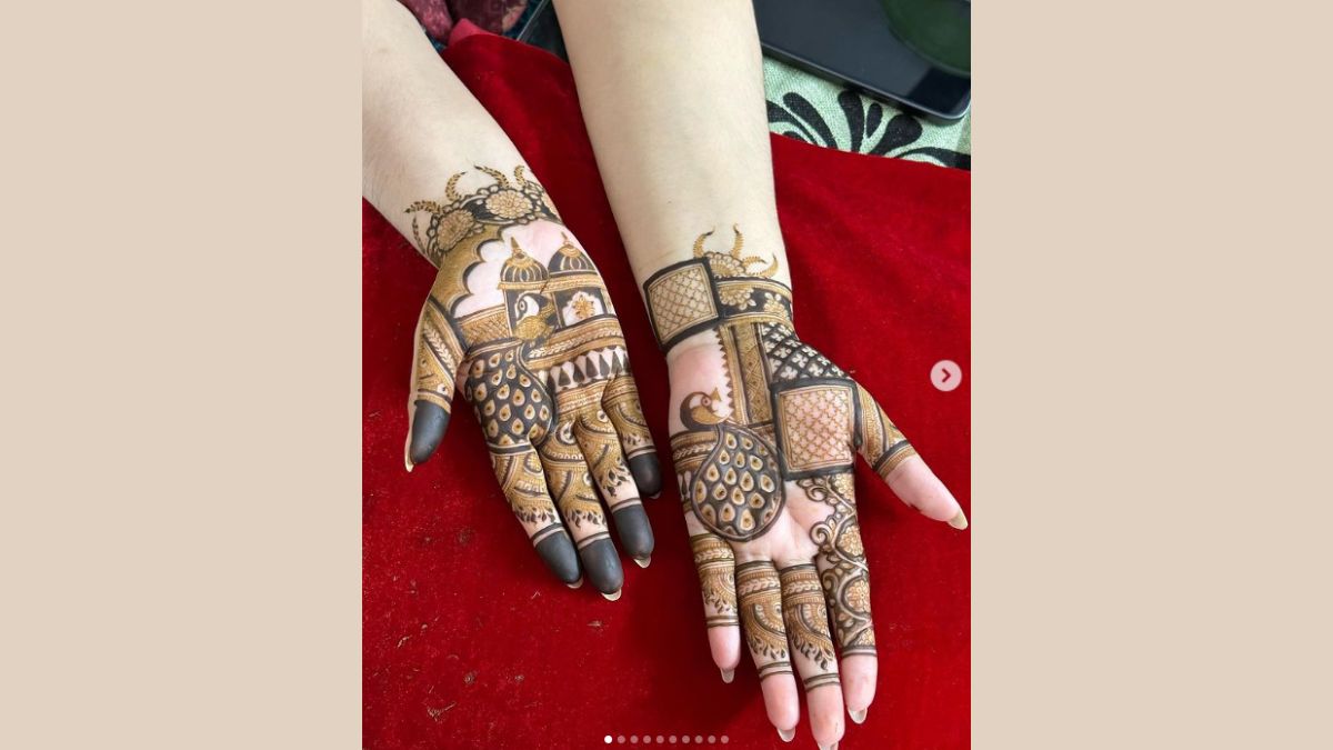 Tulsi Vivah 2024 Mehndi Designs Simple Mehndi Designs for Tulsi Vivah ...