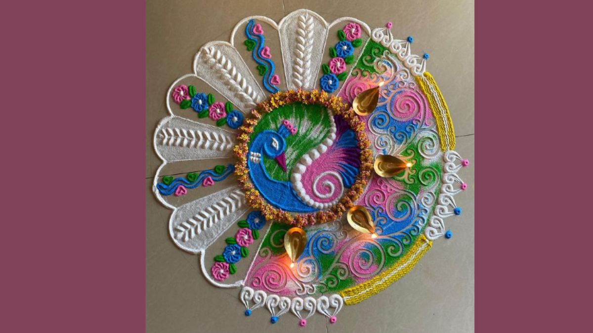 Dev Uthani Ekadashi 2024 Rangoli Design: देवउठनी एकादशी के मौके पर यहां ...