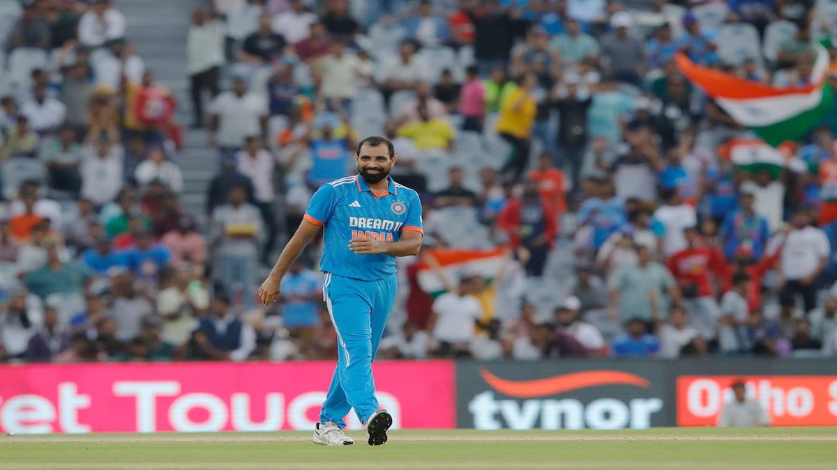 IND VS PAK why mohammed shami walks out of ground ankle pain champions ...
