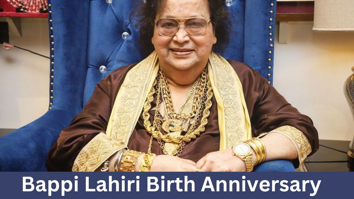 Bappi Lahiri Birth Anniversary Wearing gold was not Bappi Lahiris own style-गोल्ड पहनना नहीं था ...