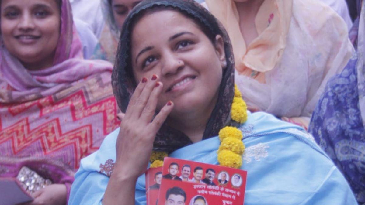 Fatwa against Samajwadi party candidate naseem solanki from sisamau ...
