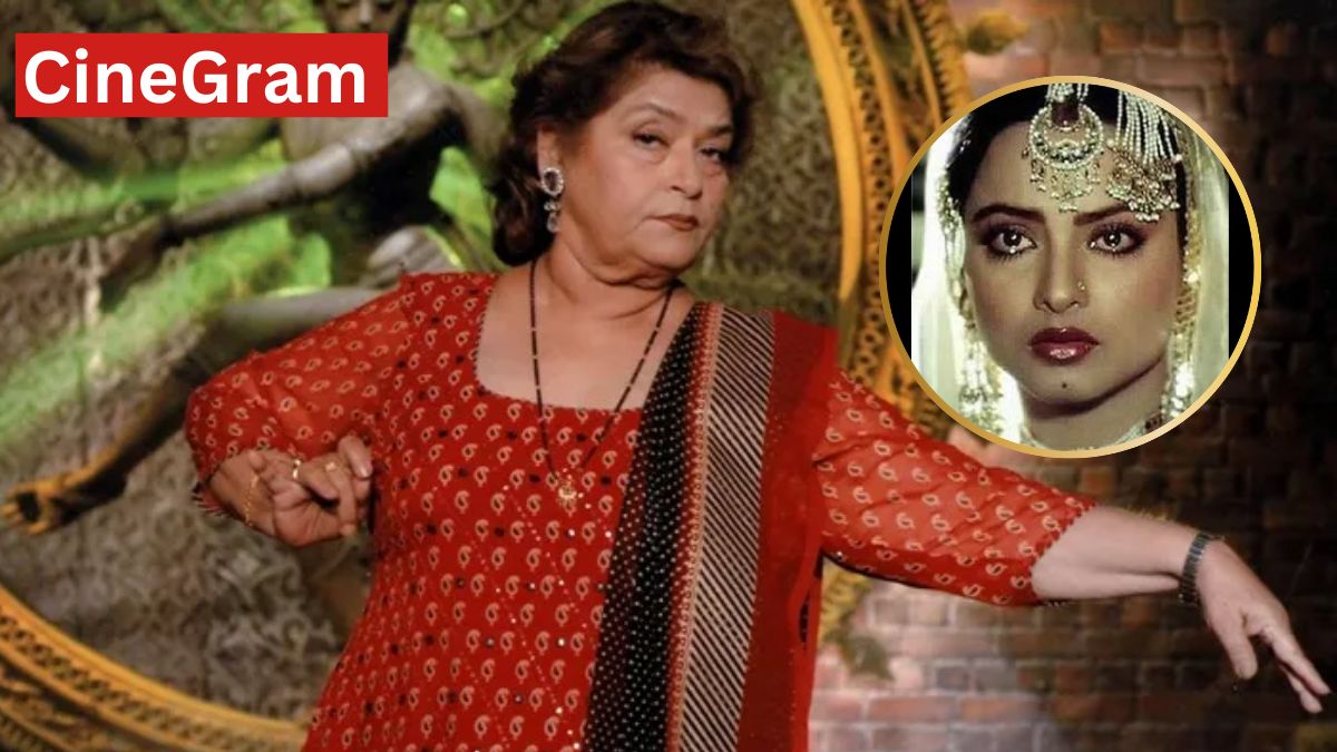 CineGram Saroj khan birth anniversary When Rekha cried on the sets of the film because of Saroj ...
