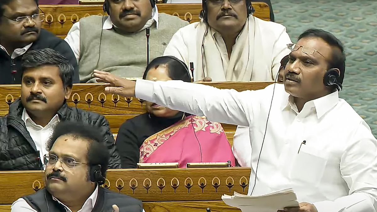 DMK MP A. Raja called NDA leaders Bad Elements uproar in Lok Sabha DMK ...