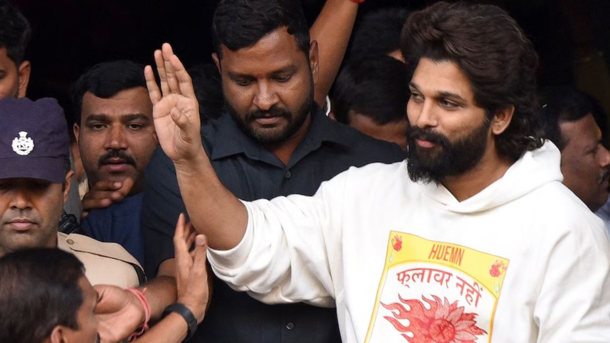 Pushpa 2 Stampede Case Allu Arjun Father Allu Aravind Meets injured ...