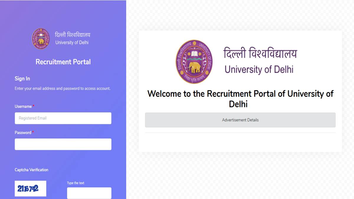 DU Non-Teaching Recruitment 2024 For 137 Posts Direct Link At www.du.ac.in Know How to Apply ...