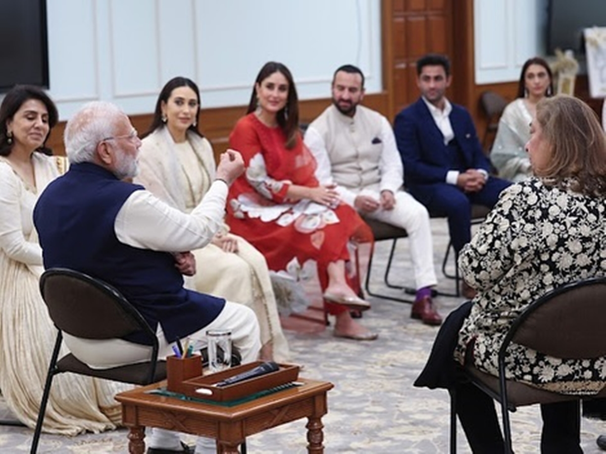 100 years of Raj Kapoor PM Modi Meets Kapoor Family shares Raj Kapoor ...