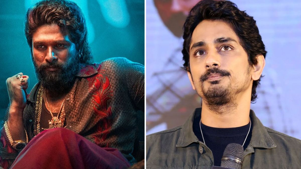 Pushpa 2 The Rule Actor Siddharth takes a dig on Allu Arjun Film ...