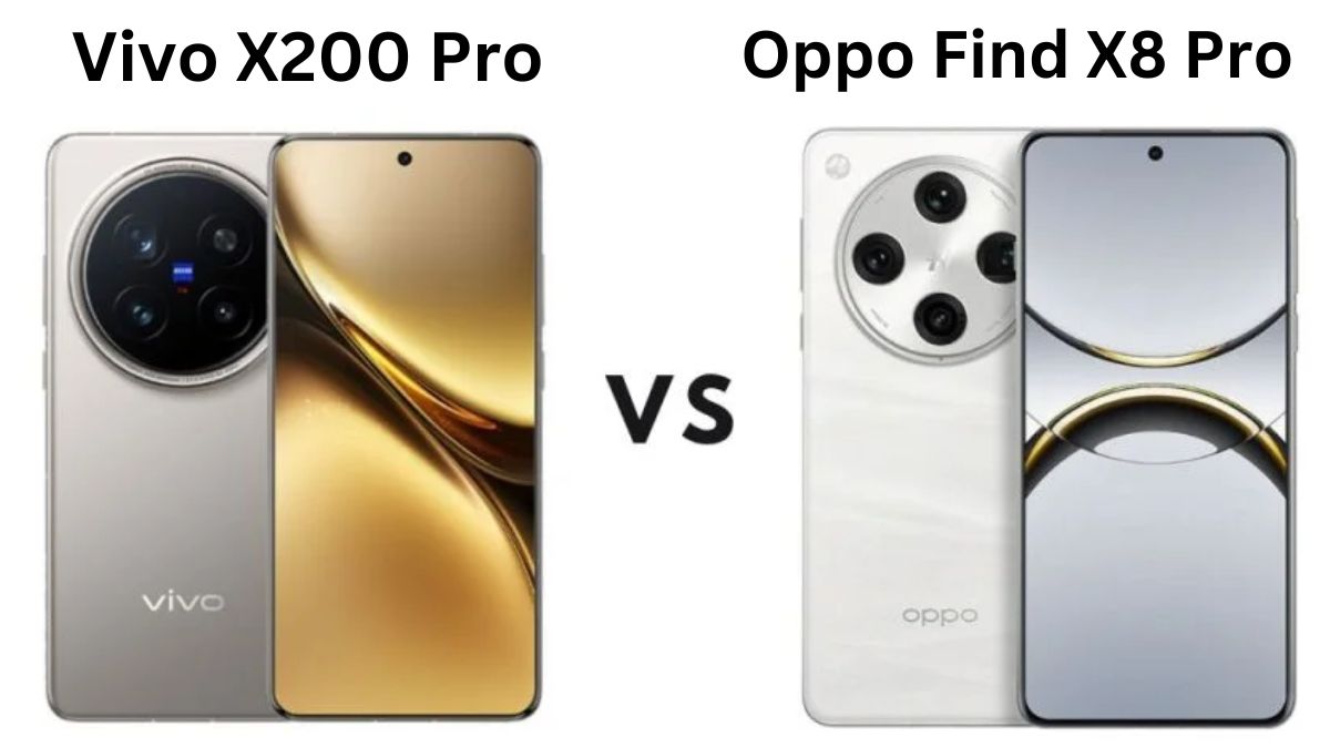 Vivo X200 Pro vs Oppo Find X8 Pro price specifications features वीवो एक्स200 प्रो vs वीवो ...