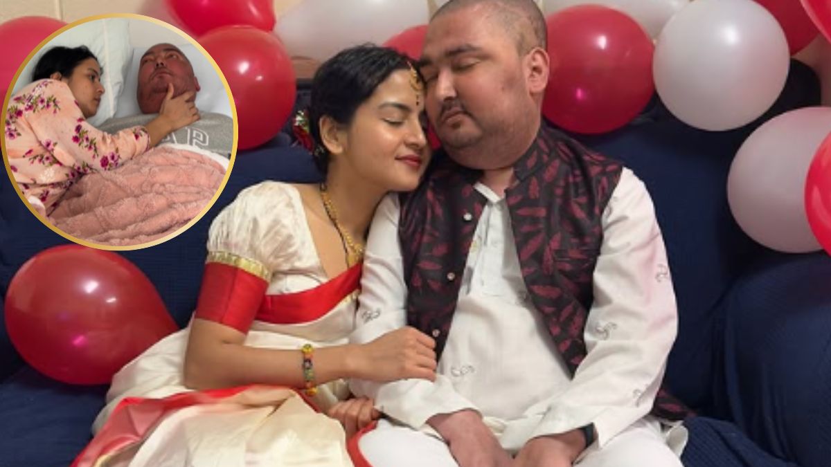 Social media influencer Bibek Pangeni died lost his battle with cancer his wife crzana subedi ...