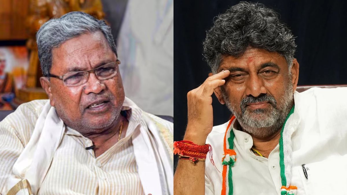 karnataka congress dk shivkumar vs siddaramaiah fight over chief minister chair power sharing ...