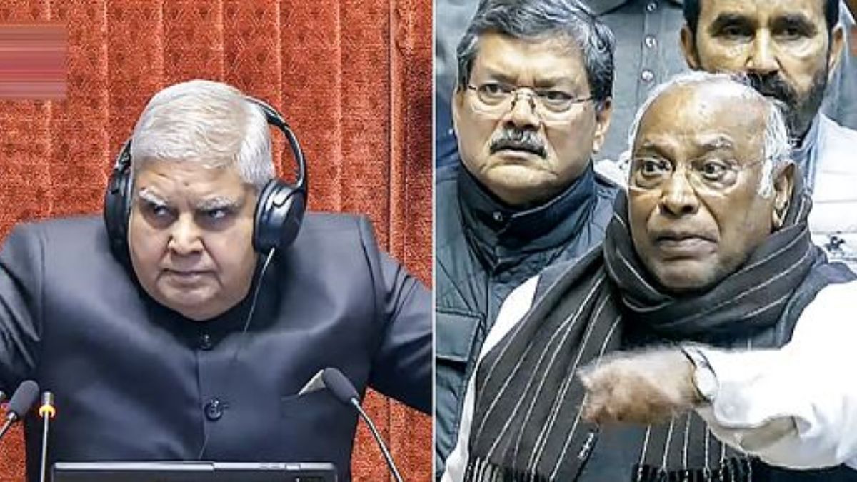 how can I be expected to respect you Mallikarjun Kharge vs Jagdeep Dhankhar in rajya sabha no ...
