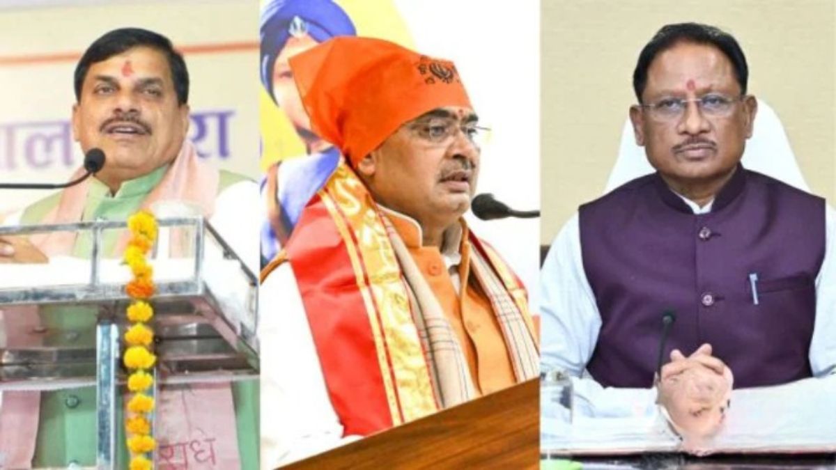 Mohan Yadav Bhajanlal sharma and Vishnu Dev sai one year completed how was the performance of ...