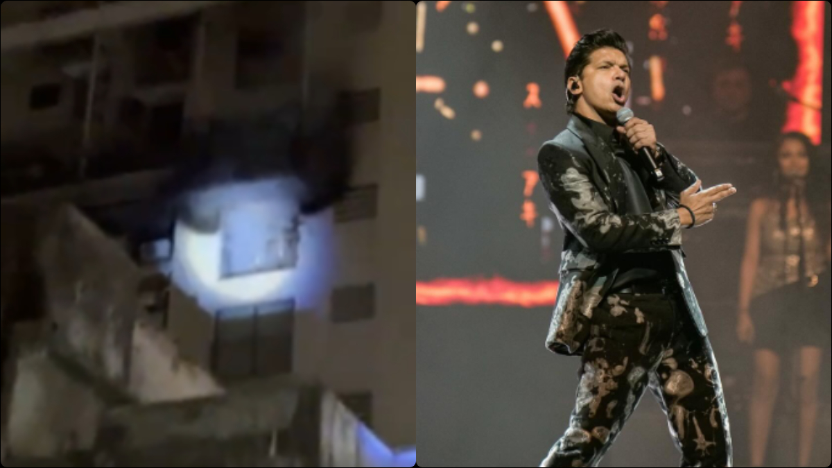 mumbai fire broke out in the building where singer shaan lives fans got ...