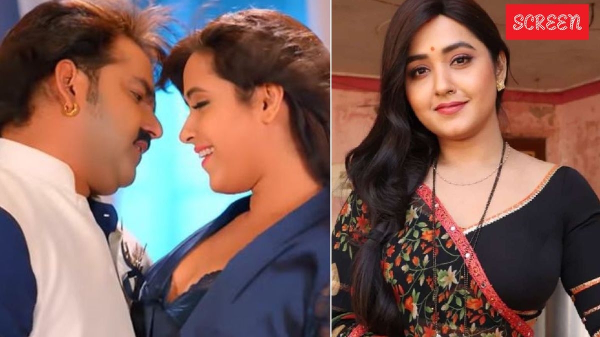 Khesari Lal Yadav Ex Kajal Raghwani calls King to Pawan Singh After Accused Forcefully Kissing ...