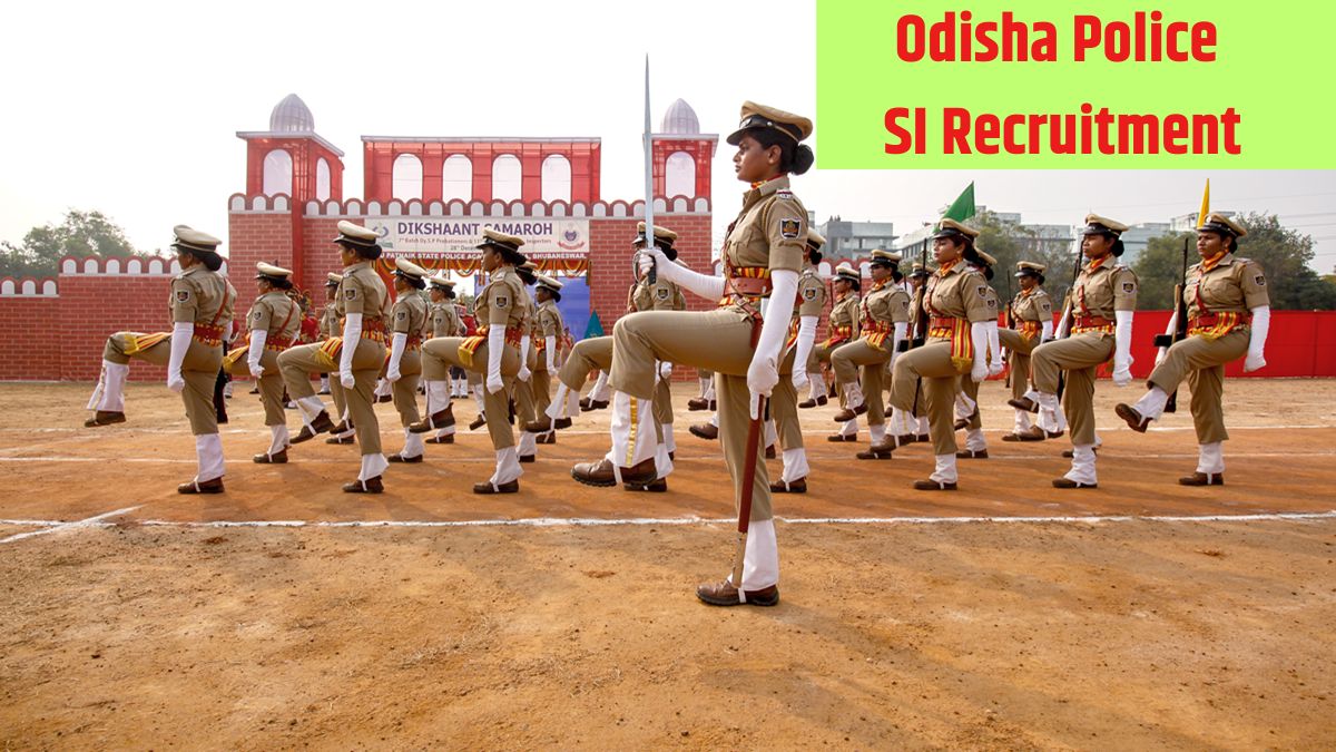 Odisha police sub inspector Bharti 2025 for 933 post online application ...