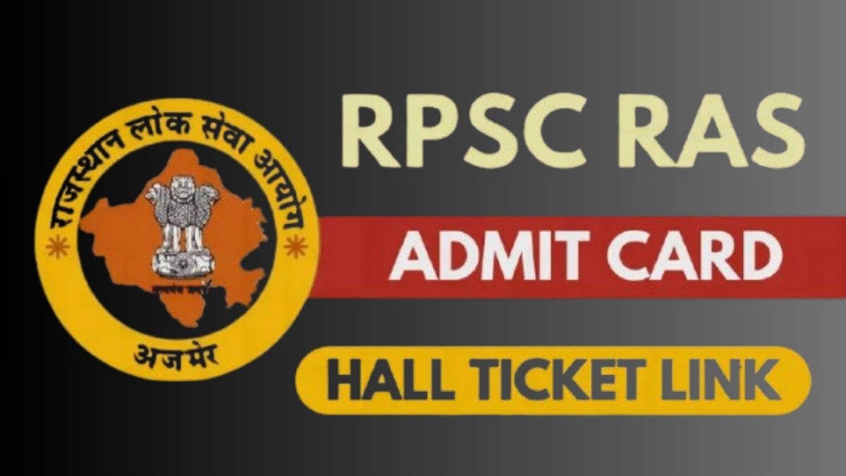rpsc ras admit card 2025 release date prelims exam held on 2nd February ...