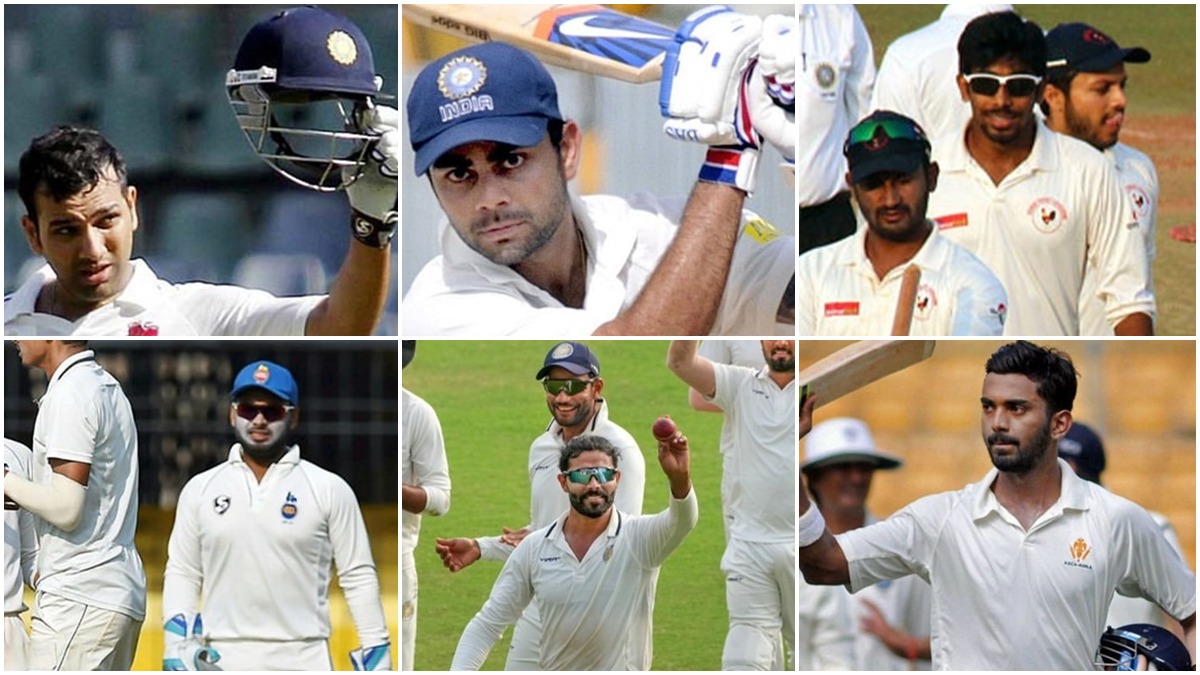 Ranji Trophy: Rohit Sharma, Virat Kohli, Jasprit Bumrah, Rishabh Pant, Ravindra Jadeja, KL Rahul ...