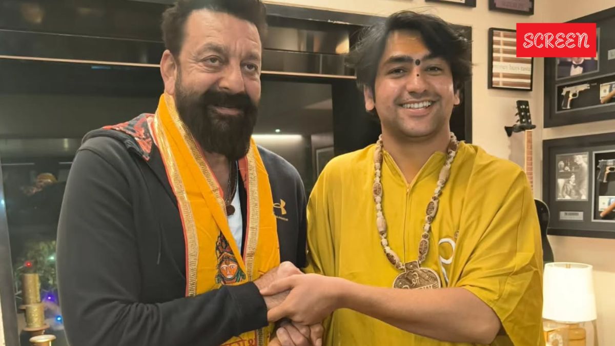 Sanjay Dutt Meets bageshwar dham dhirendra shastri calls we are like ...
