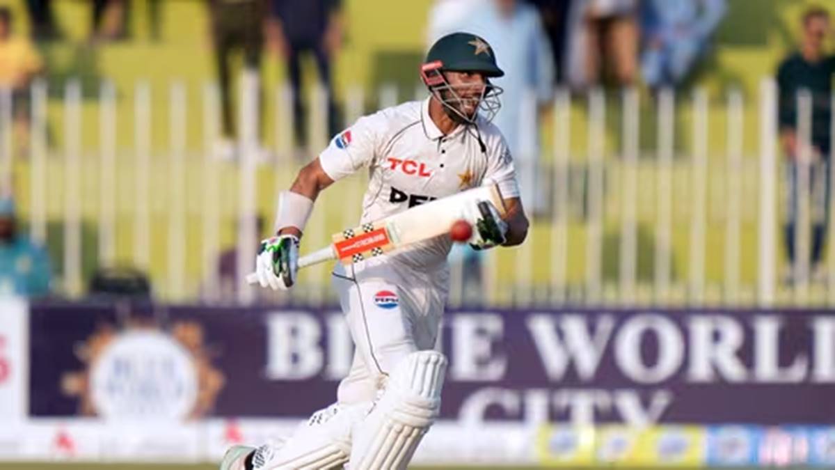 Sa vs Pak 2nd test Pakistan test captain Shan Masood hit fist test ...