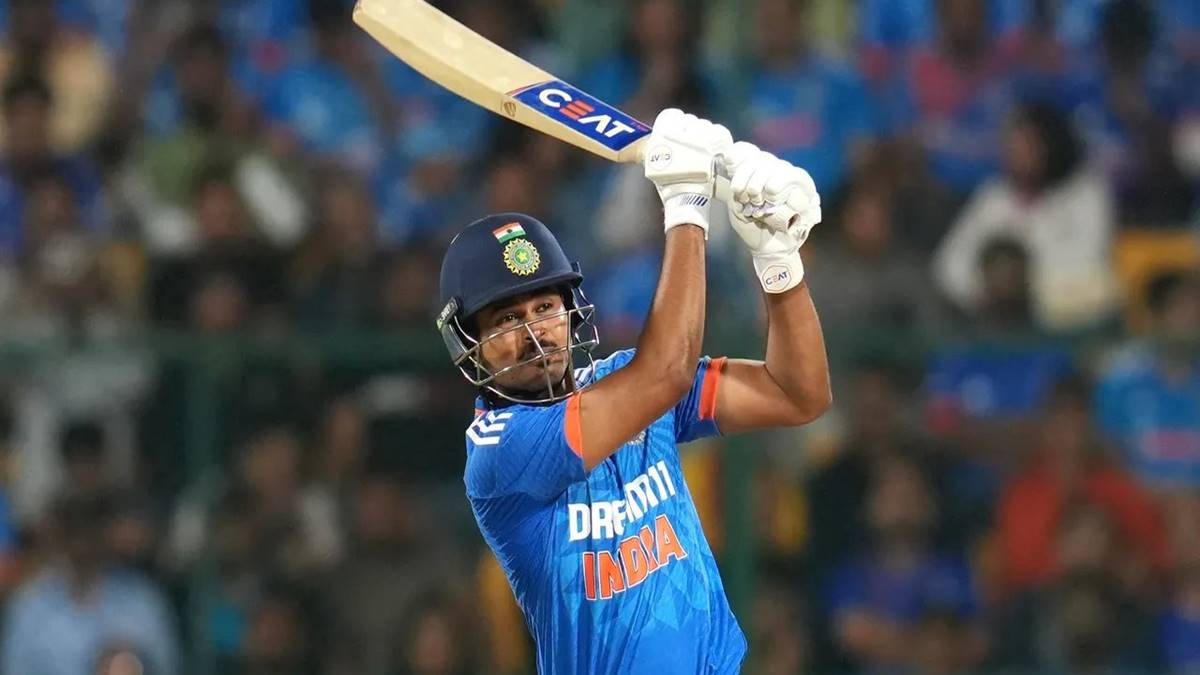 Vijay Hazare Trophy Shreyas Iyer scored not out 134 runs hit 4 sixes 16 fours vs Puducherry VHT ...