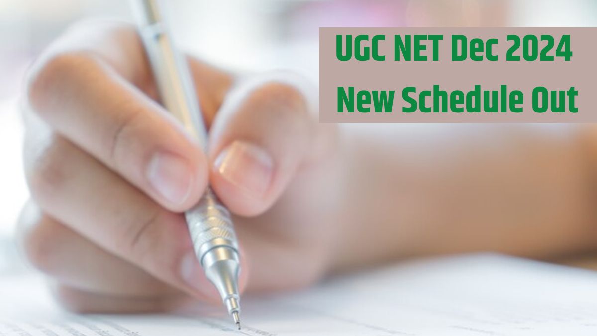 UGC NET December 2024 NTA released new schedule UGC NET Exam held on 21st and 27th January ...