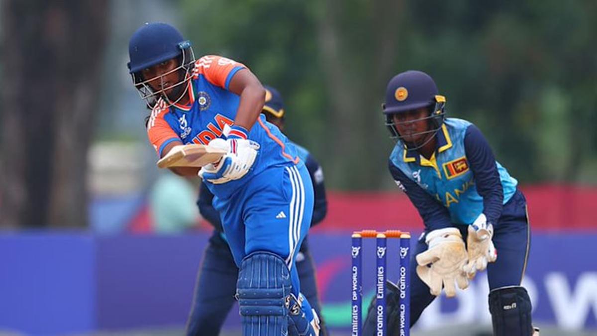 Under 19 Womens T20 World Cup 2025 India beat Sri Lanka Gongadi Trisha ...