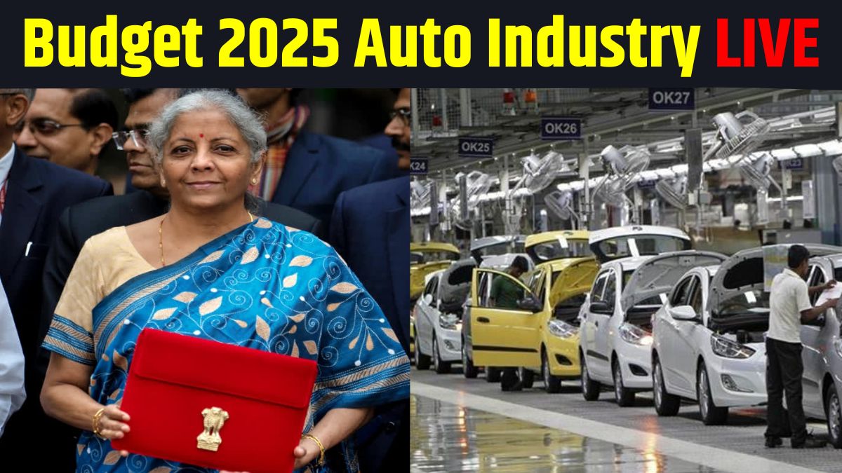 Auto Sector Budget 2025: Big Announcement by FM Nirmala Sitharaman for Auto Industry, EV Sector ...