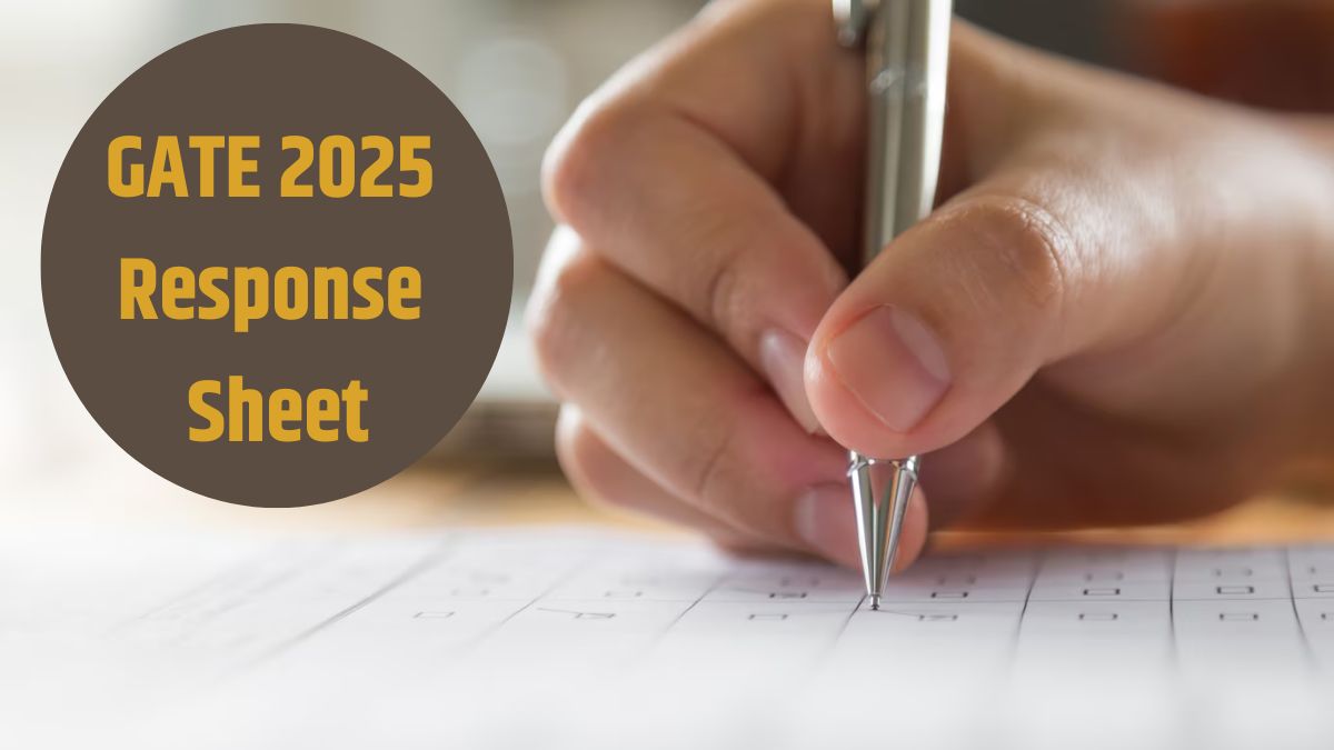 gate 2025 response sheet and answer key out soon candidate check update ...