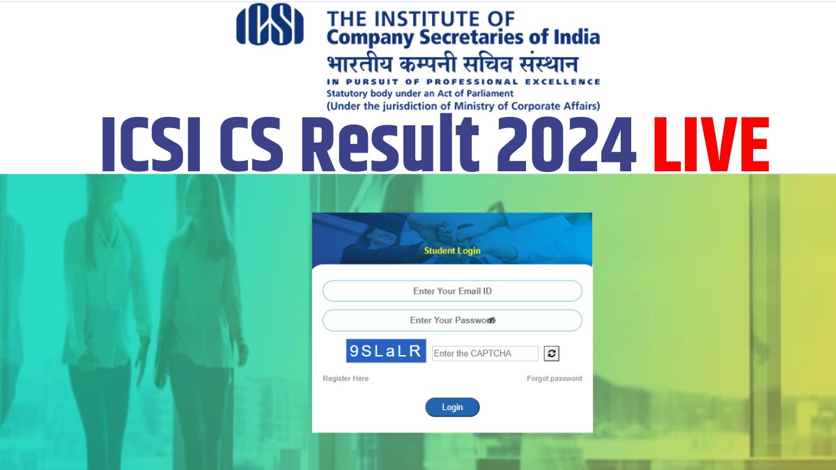 ICSI CS December Result 2024 LIVE: CS Professional Result Dec 2024 ...