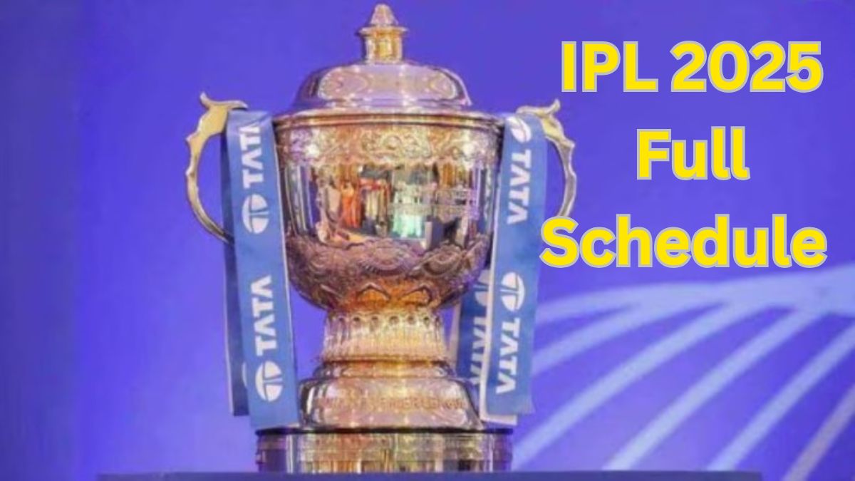 IPL 2025 Schedule announcement Date and Time Table LIVE Streaming Telecast details RCB KKR CSK ...