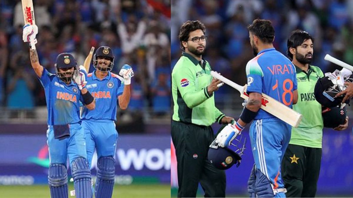 ind vs pak team india won against pakistan amit shah congratulated virat kohli century champions ...