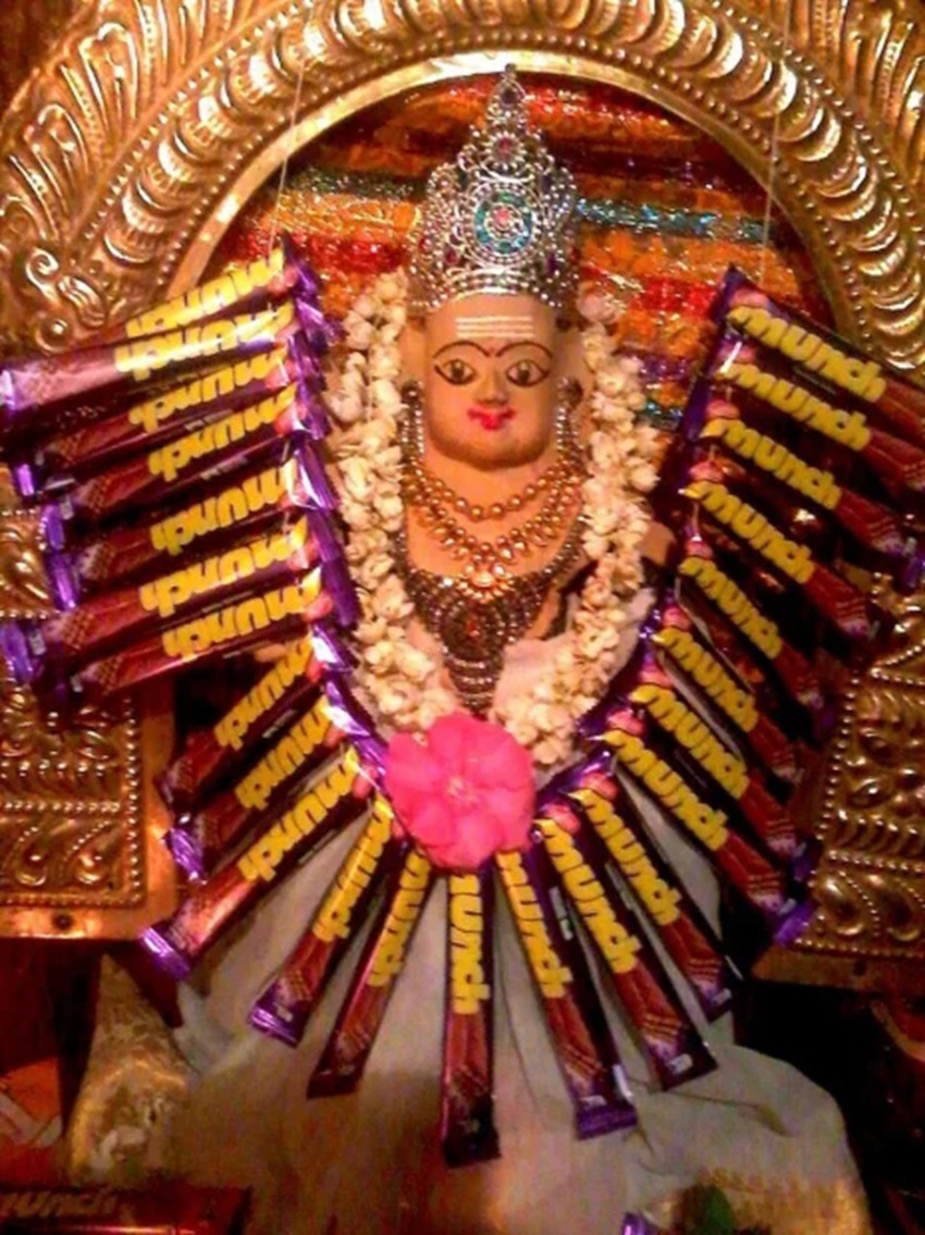 Chocolate Day 2025: A temple where devotees offer chocolates to Lord ...