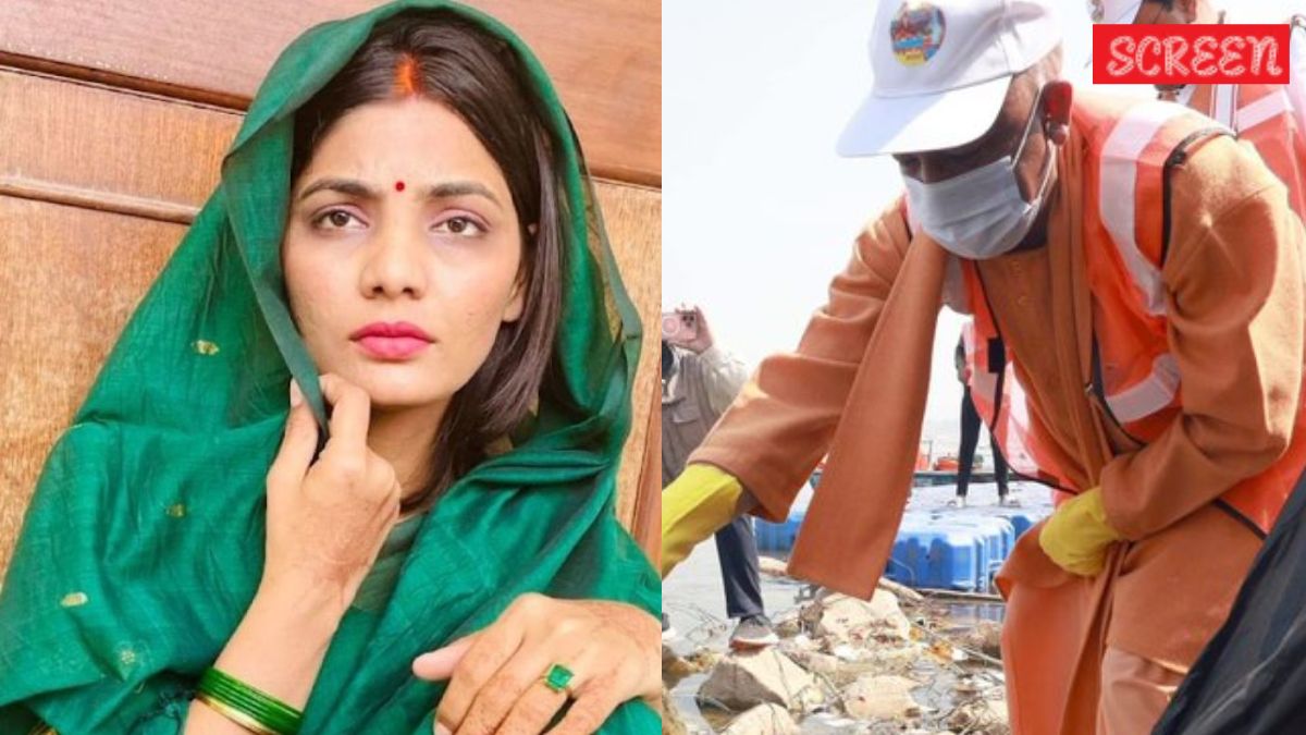 Neha Singh Rathore taunted CM Yogi for cleaning mahakumbh Sangam ...