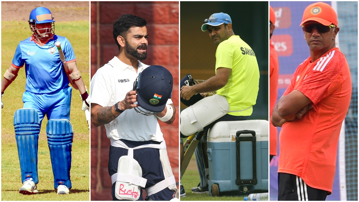 Sachin Tendulkar Virendra Sehwag Virat Kohli Rohit Sharma Rahul Dravid ...