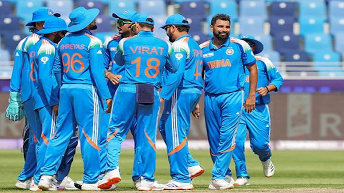 Champions Trophy India Playing XI vs Pakistan Rohit Sharma Shubman Gill Virat Kohli Shreyas Iyer ...