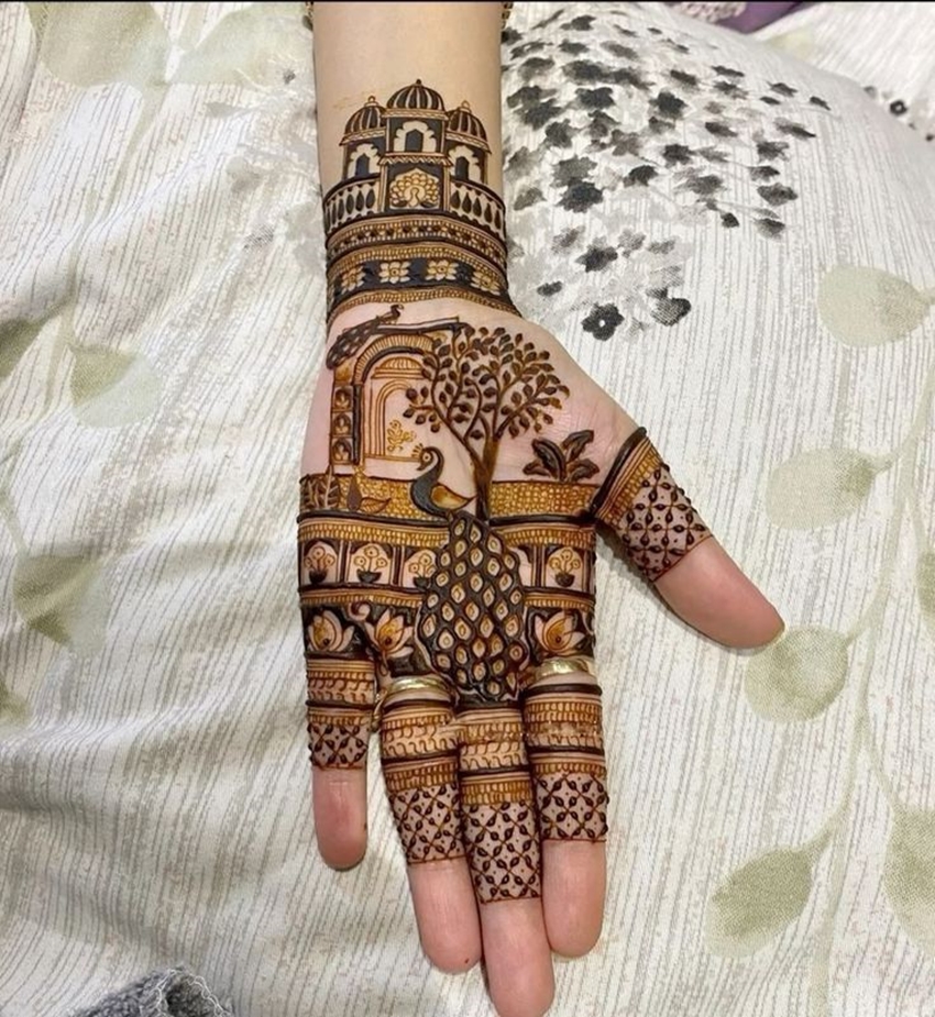 Holi 2025 Festive Look: Easy Mehndi Designs You Can Try at Home for ...