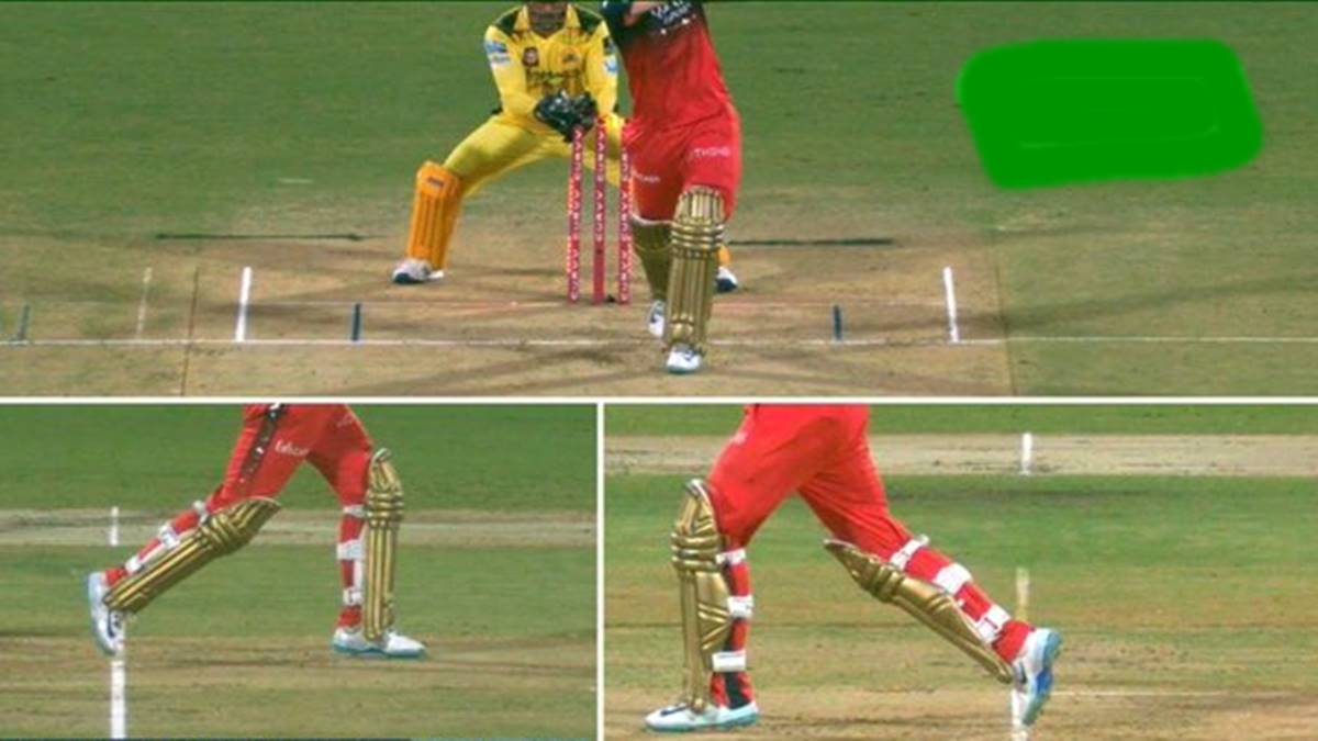 CSK vs RCB MS Dhoni stump Philip Salt IPL 2025 Chennai Super Kings vs ...