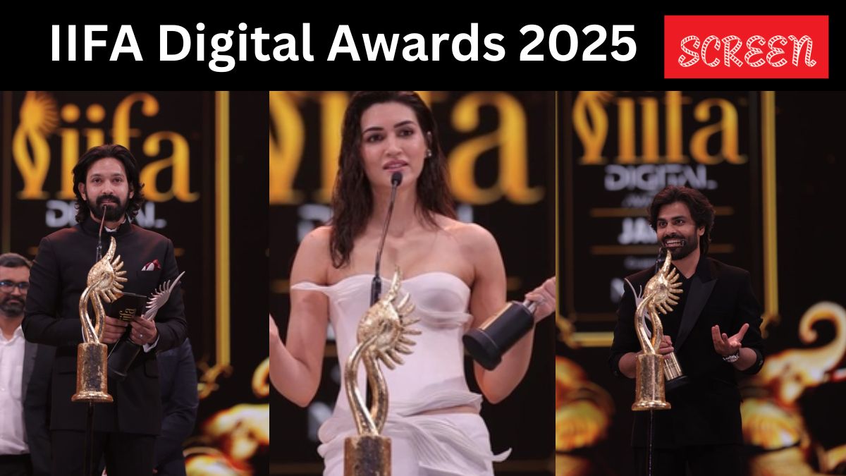 IIFA Digital Awards 2025 Winners List Vikrant Massey and Kriti Sanon received awards know detail ...